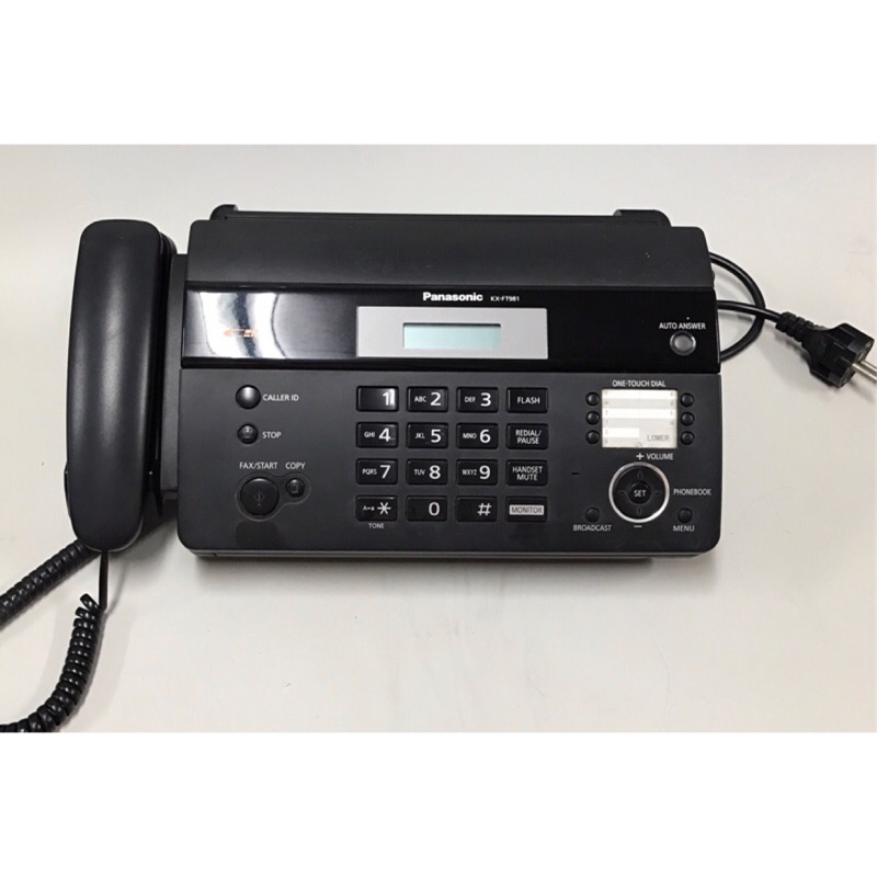 傳真機/panasonic松下傳真機KX-FT981 | 蝦皮購物