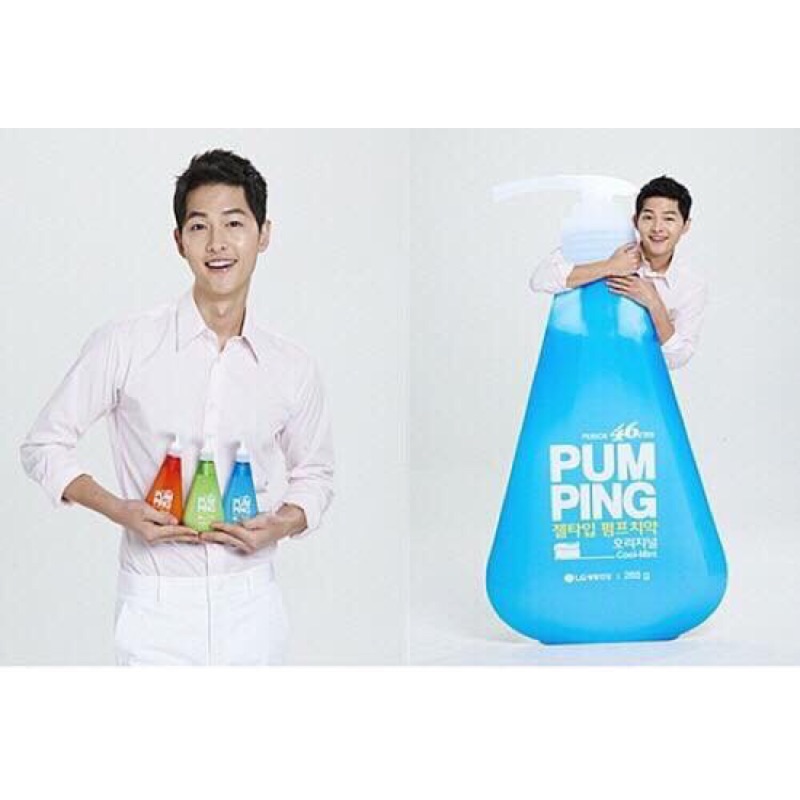 LG pum ping 宋仲基微笑牙膏 | 蝦皮購物