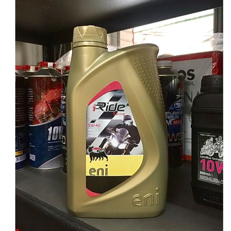 【油品味】eni iRide Racing 4T 5W40 MA2 阿吉普 機車機油 | 蝦皮購物