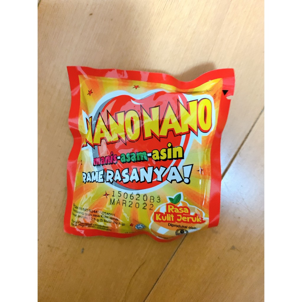 現貨🔥PERMEN NANO-NANO 橘子 | 蝦皮購物