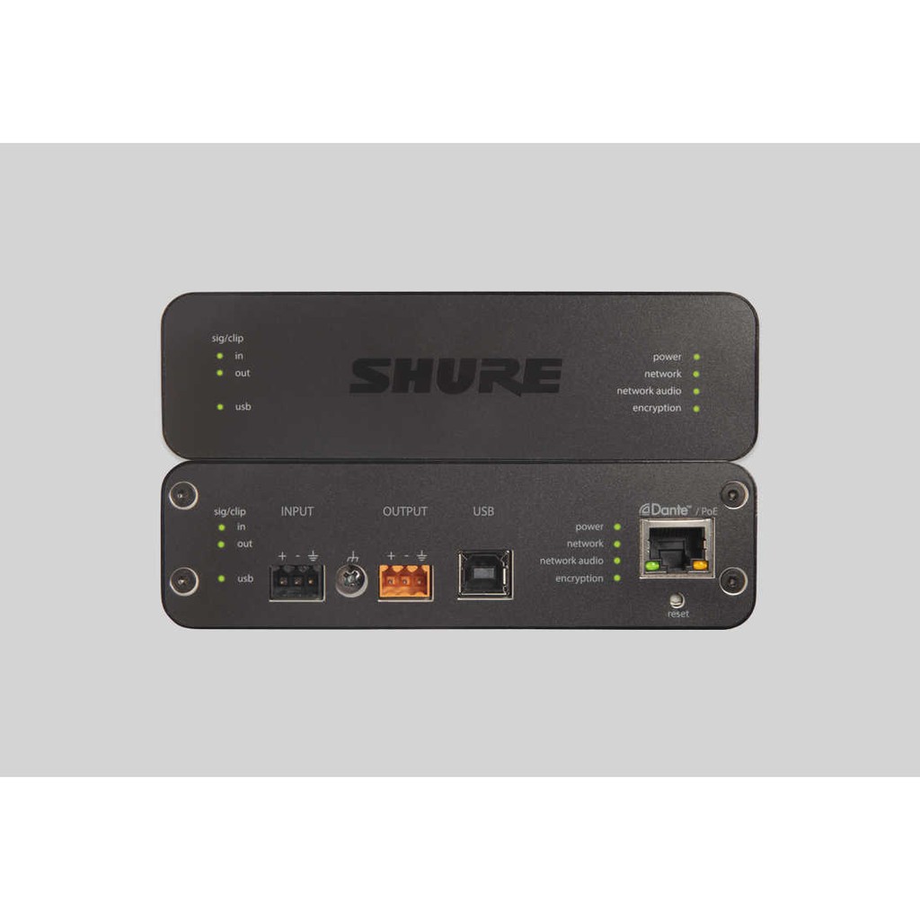 【全新開箱】Shure ANIUSB-MATRIX USB Dante 音訊網路介面 | 蝦皮購物