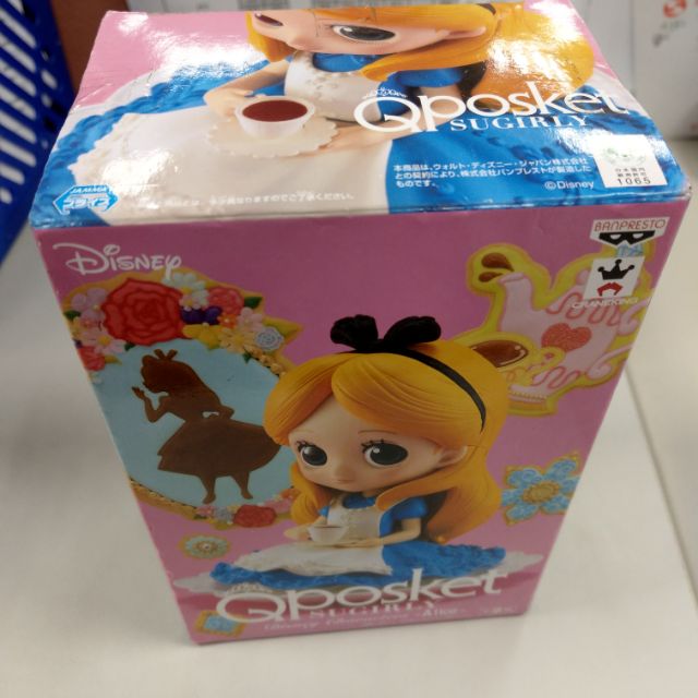 正版 迪士尼 Disney 公主系列 Qposket 愛莉絲 Alice 公仔 | 蝦皮購物