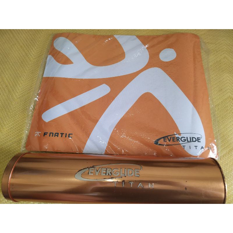 Everglide Titan Fnatic (QCK 可參考）電競滑鼠墊 全新 免運 | 蝦皮購物