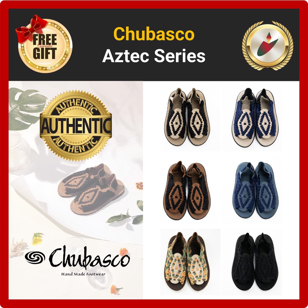【Chubasco AZTEC】涼鞋系列1/7型/帶盒/咖啡黑海軍橄欖紅綠松石石板藍 | 蝦皮購物