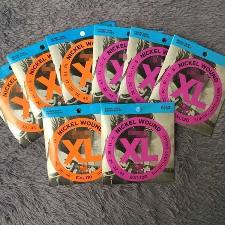 D'Addario Exl110 鎳纏繞電吉他弦 10-46 D'Addario Exl120 9-42 | 蝦皮購物