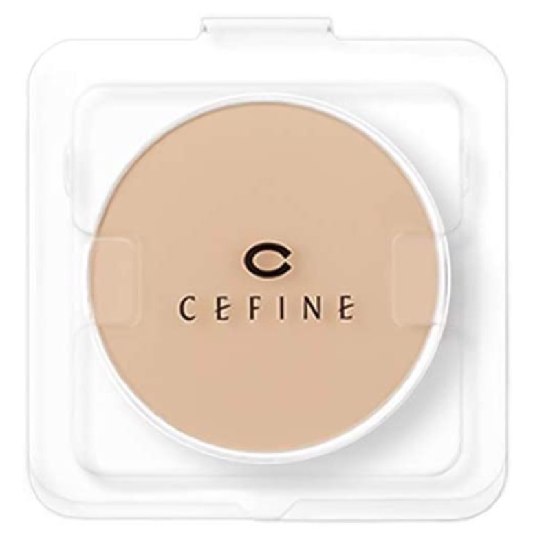 【日本牌 含稅直送】CEFINE 雪芙妮 水感蠶絲粉餅芯 粉盒 長效持妝 保濕 遮瑕 渡邊直美愛用 CEFINE | 蝦皮購物