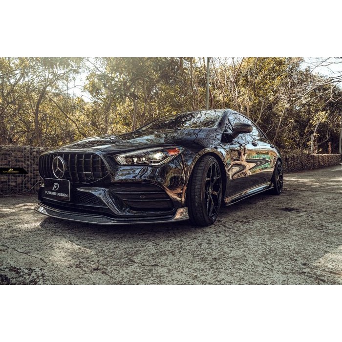 【政銓企業】W118 CLA 250 35 AMG 升級 FD品牌 高品質 碳纖維 卡夢 前下巴 現貨免費安裝 | 蝦皮購物