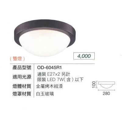 【舞光】吸頂燈 E27雙燈 單燈 玄關燈 樓梯燈 陽台 露台 浴室 走道 吸頂燈 現代 簡約 時尚 素雅 替換式 | 蝦皮購物