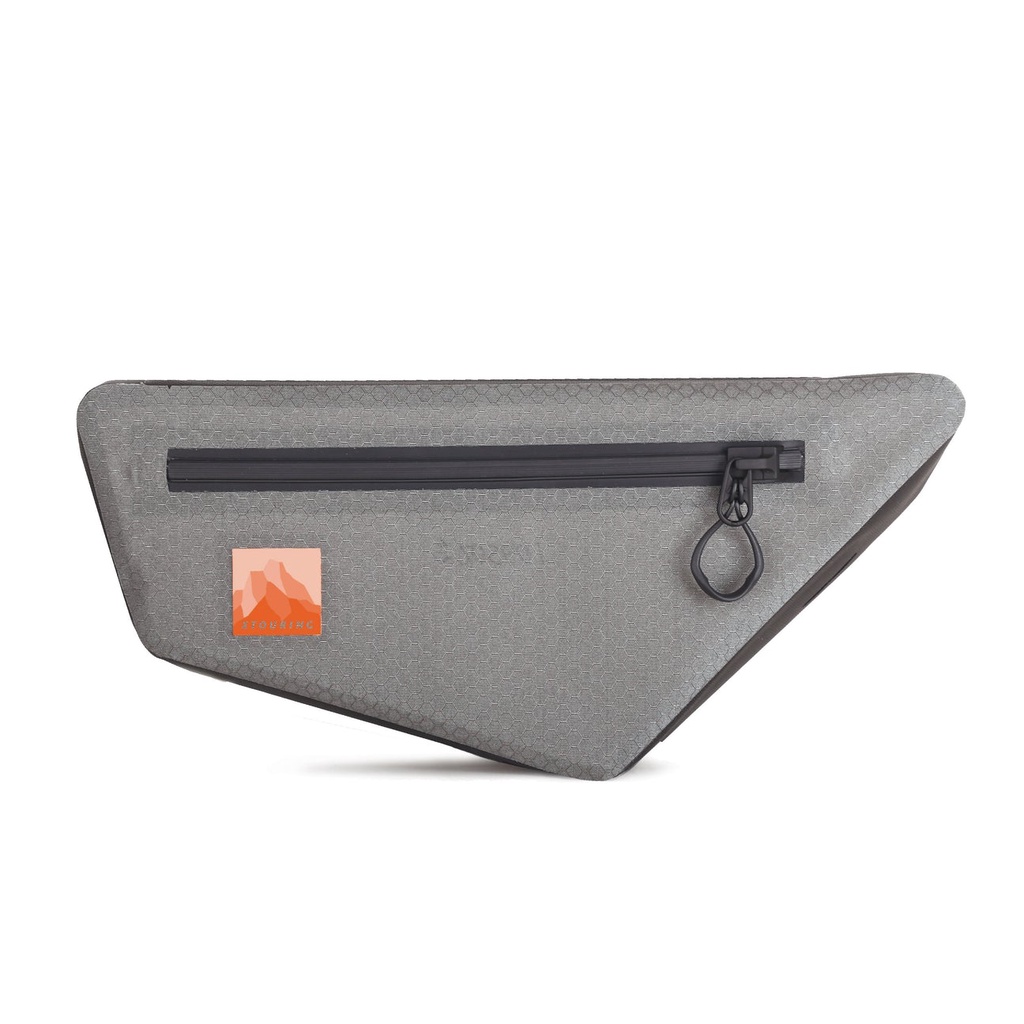WOHO BIKE XTouring Frame bag DRY S 沃荷單車防水車架包S 金屬灰蜂巢格紋 單車旅行環島 | 蝦皮購物