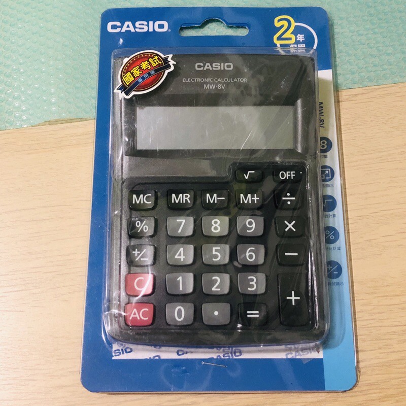 CASIO MW-8V電子計算機 | 蝦皮購物