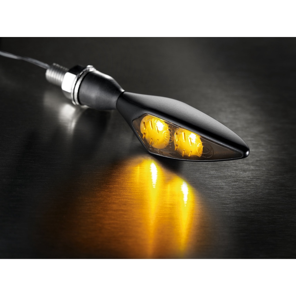 【德國Louis】Kellermann 高功率LED方向燈 前右後左 深墨色鏡片重機重車摩托車轉向信號燈10034044 | 蝦皮購物