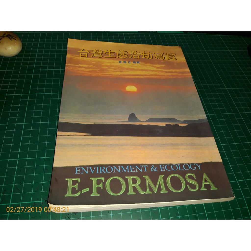 《台灣生態浩劫寫實 E-FORMOSA》曾連彩編 民國89年5月20日書側微斑 【CS超聖文化讚】 | 蝦皮購物