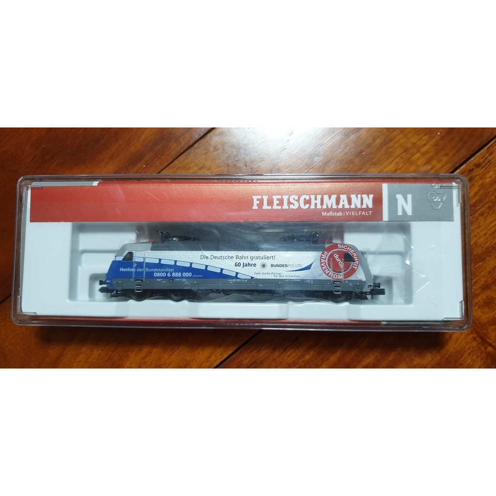 N規 Fleischmann 735502 聯邦警察60週年紀念電車 | 蝦皮購物