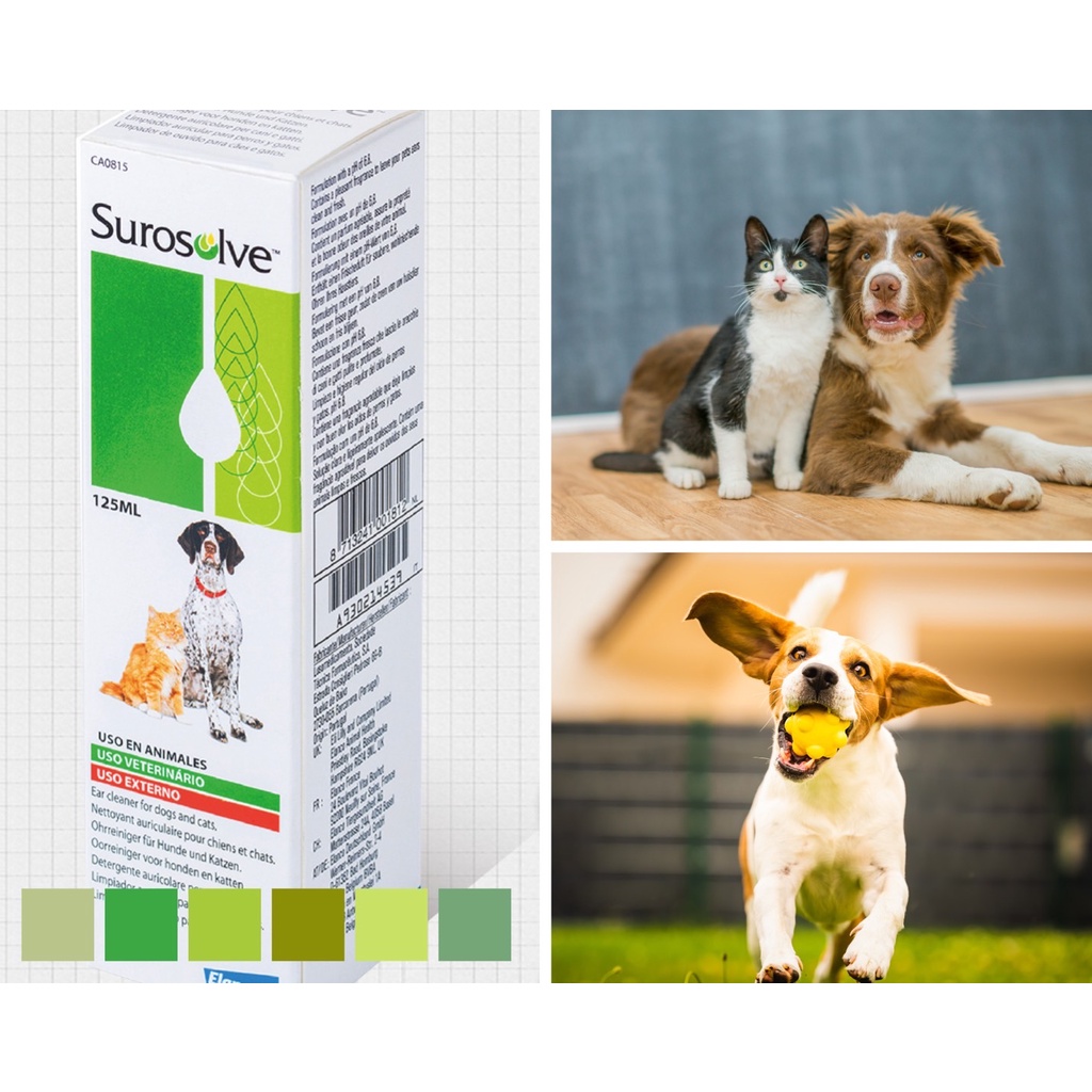 🐷圓圓晴🐷 10月即期出清🙏舒露清 Surosolve 犬貓清耳液 台灣禮藍 | 蝦皮購物