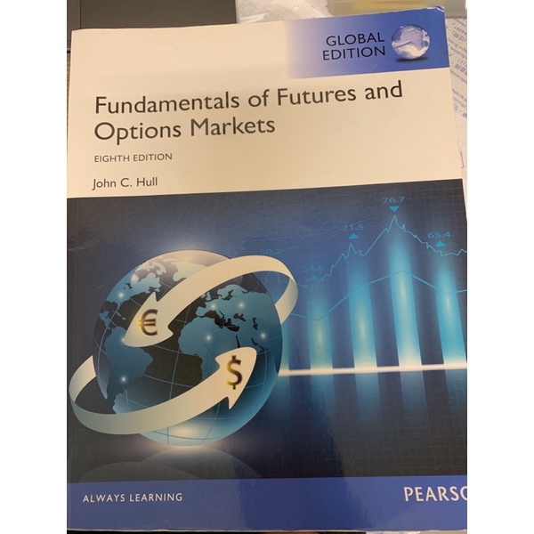 期貨選擇權 原文書fundamentals of futures and options markets 8版 | 蝦皮購物