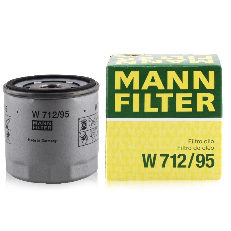 （哈斯商行）Mann W712/95 機油芯 A1 A3 A4 Q2 Q3 Golf Passat Polo YETI | 蝦皮購物