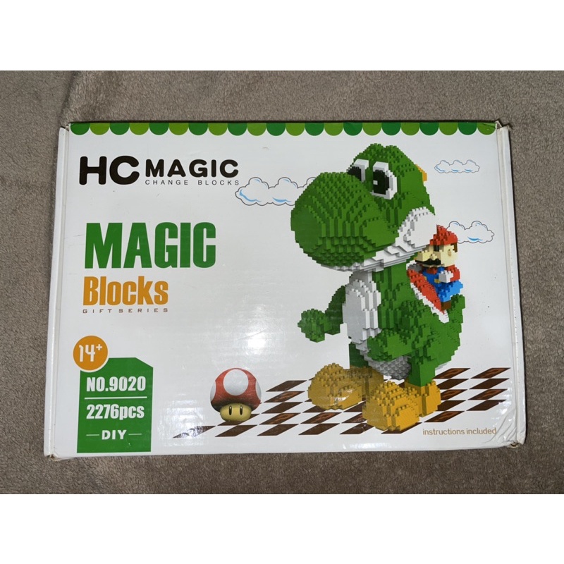 HC Magic blocks 耀西 益智 立體積木 | 蝦皮購物