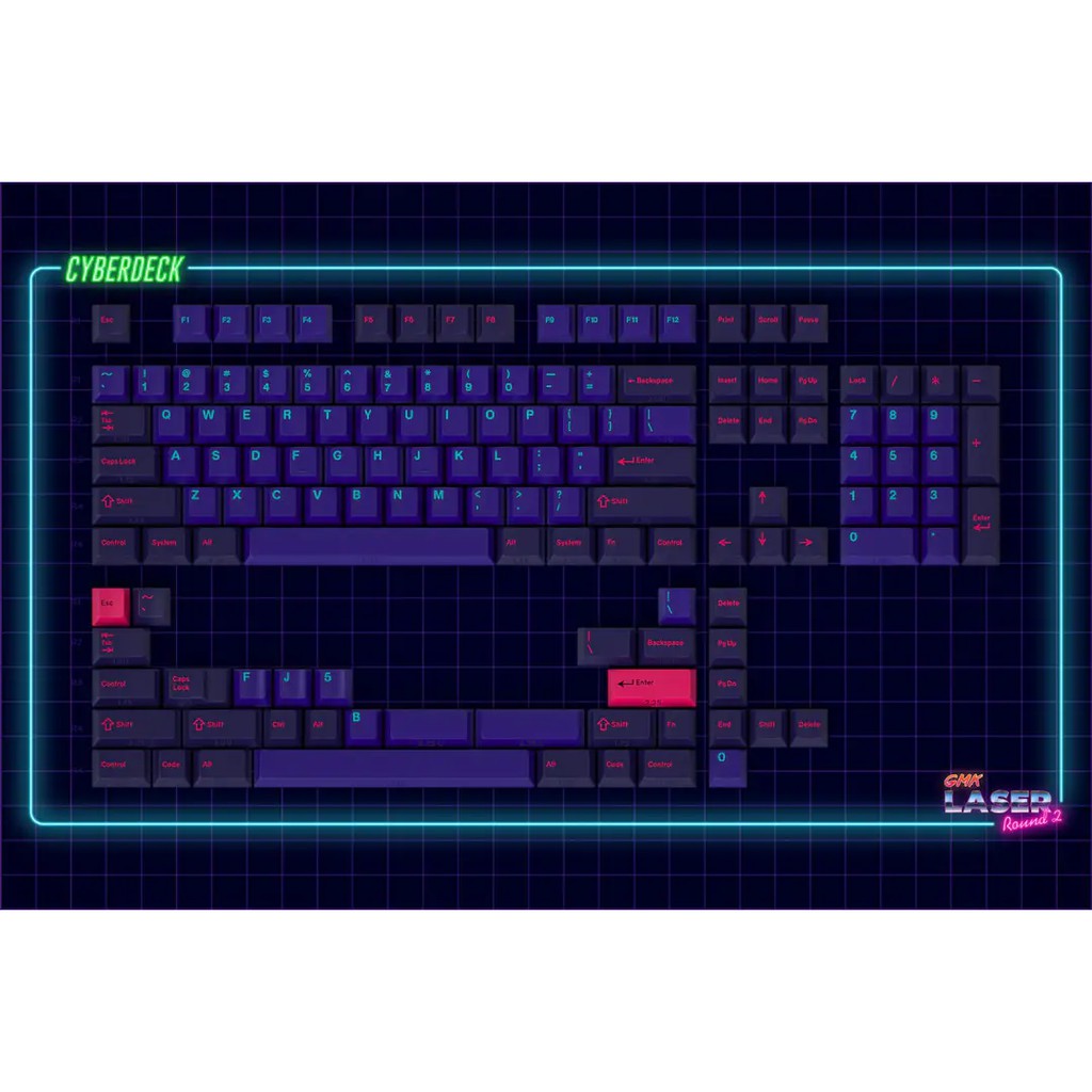 GMK原廠 Laser R2 雷射鍵帽組 二件套 | 蝦皮購物