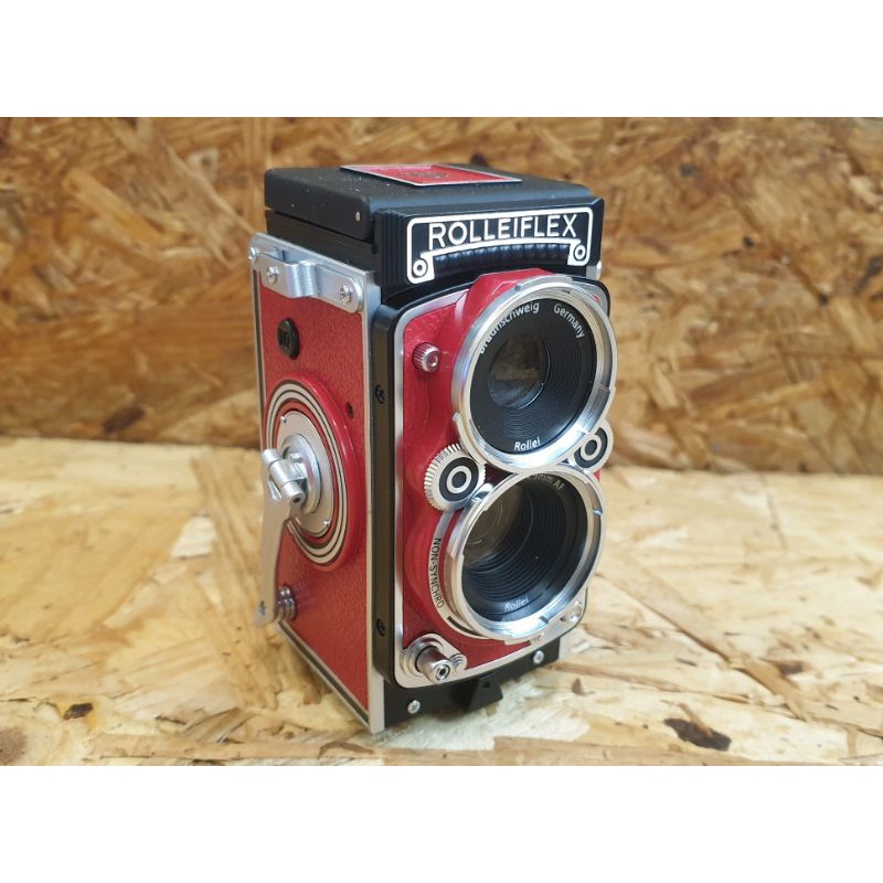 收藏級 紀念版 全球限量rolleiflex minidigi AF 5.0 紅色 迷你型數位相機 日本製 | 蝦皮購物