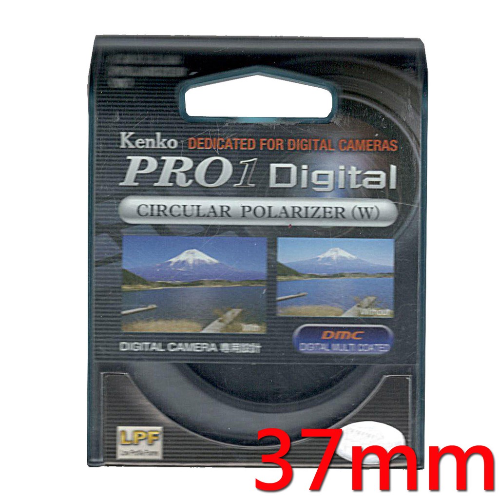 【玖華攝影器材】Kenko PRO 1D CPL (W) 37mm 廣角 薄框 特殊多層鍍膜 環型偏光鏡 偏光鏡 含稅 | 蝦皮購物