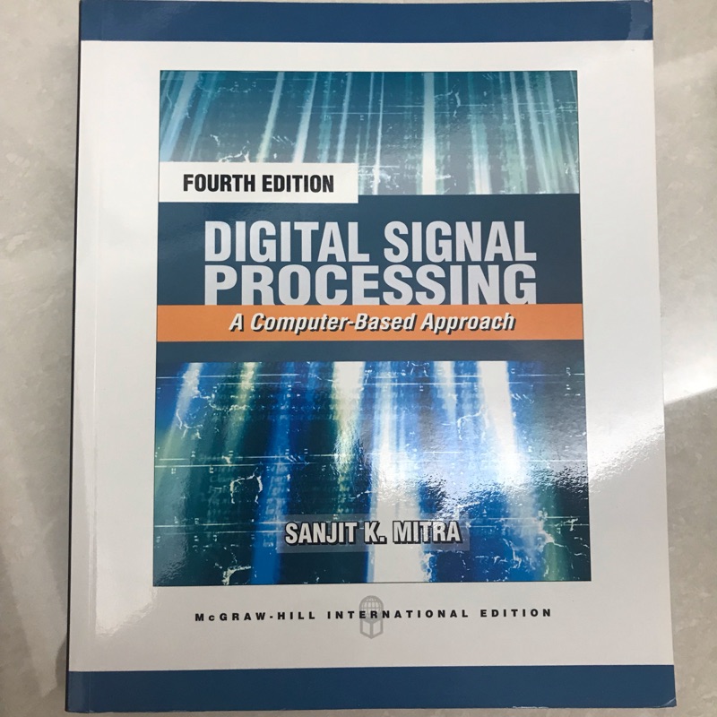 （全新）Digital Signal Processing : A Computer-Based Approach | 蝦皮購物