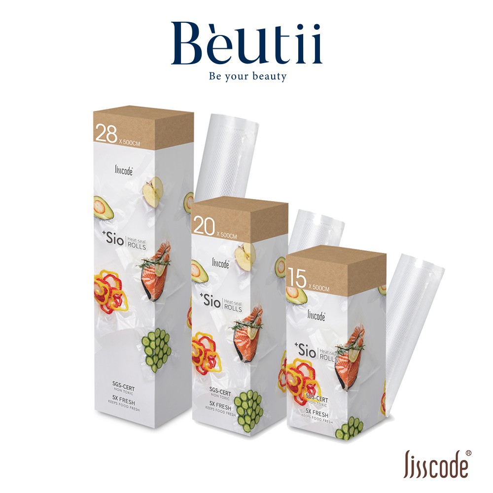 LISSCODE 真空保鮮機專用袋卷 食物真空袋 食品包裝袋 真空袋 真空 保鮮袋 封口袋 Beutii | 蝦皮購物
