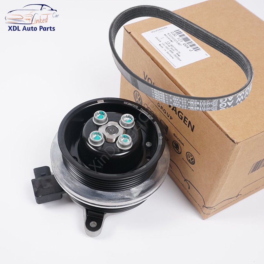 【德制正廠】大眾福斯雙渦輪水泵水幫浦適配高爾夫MK5MK6途歡甲殼蟲EOS奧迪A1A3 1.4T排量車型冷卻液泵 | 蝦皮購物