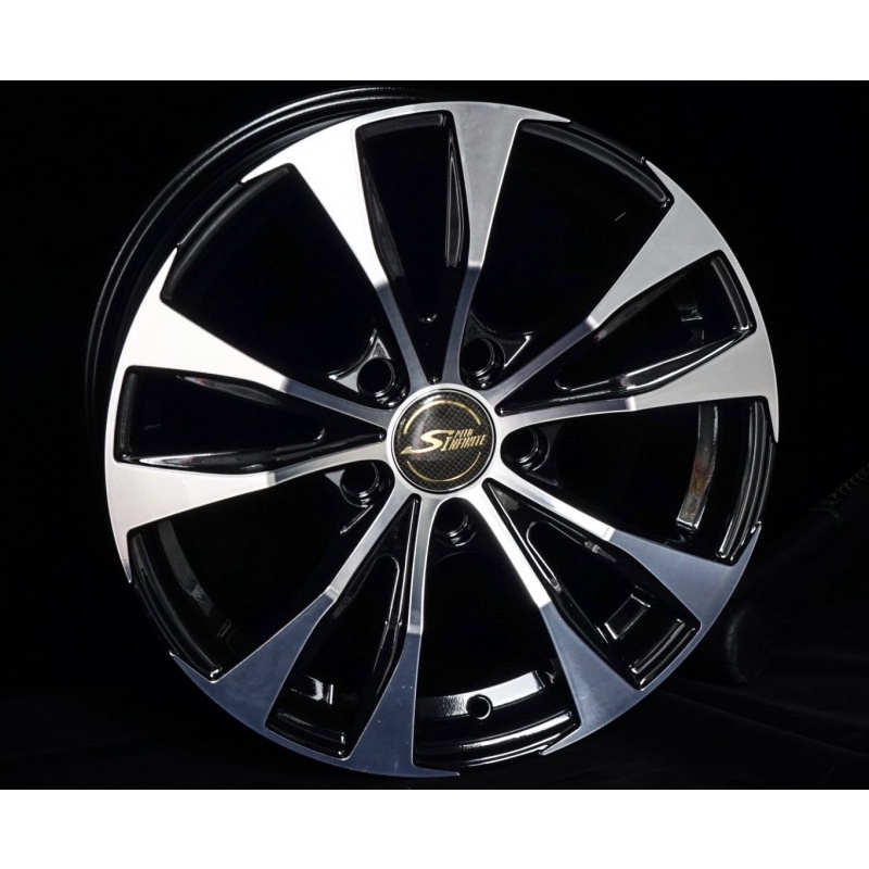 【頂尖】全新 SI鋁圈 S871 15吋 4X114 6.5J ET40 亮黑底車面 順謚鋁圈 | 蝦皮購物