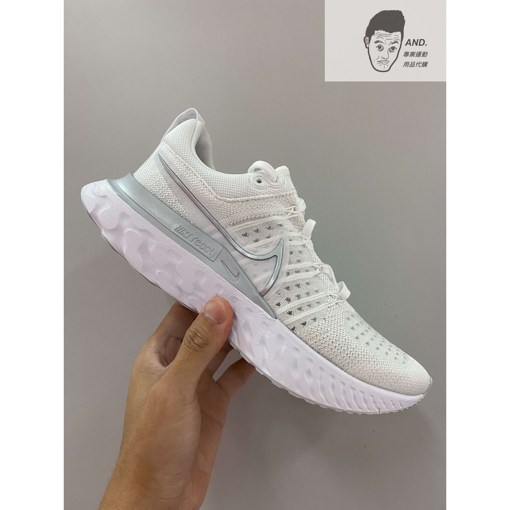 【AND.】NIKE W REACT INFINITY RUN FK 2 慢跑 休閒 運動 女款 CT2423-102 | 蝦皮購物