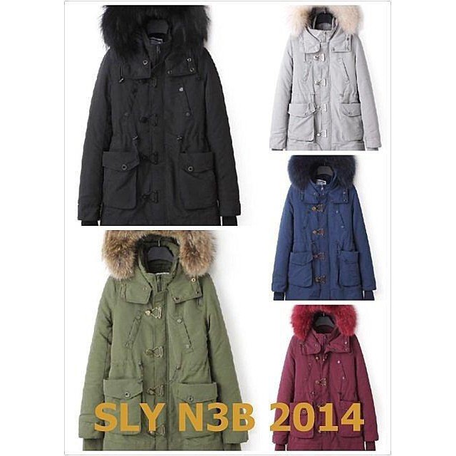 二手. 日牌 SLY N3B連帽外套 短版1號 日本正版 (2014年版) | 蝦皮購物