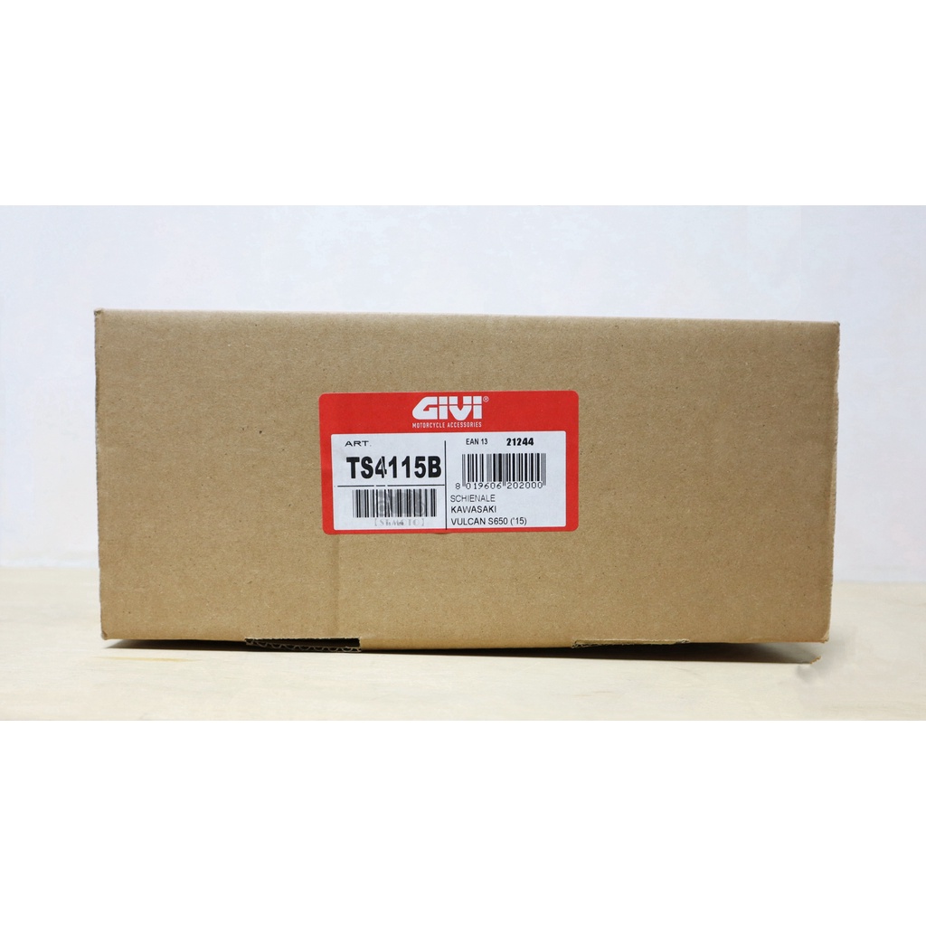 【ST】GIVI TS4115B Kawasaki Vulcan S650 後靠背/靠墊/背靠/後靠墊 | 蝦皮購物