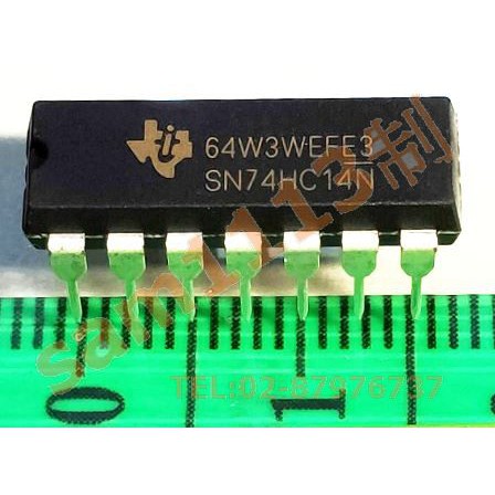 113邏輯閘 SN74HC14 N DIP-14 TI 六觸發正反器 MC74HC14 TC 74HC14 >>10個 | 蝦皮購物