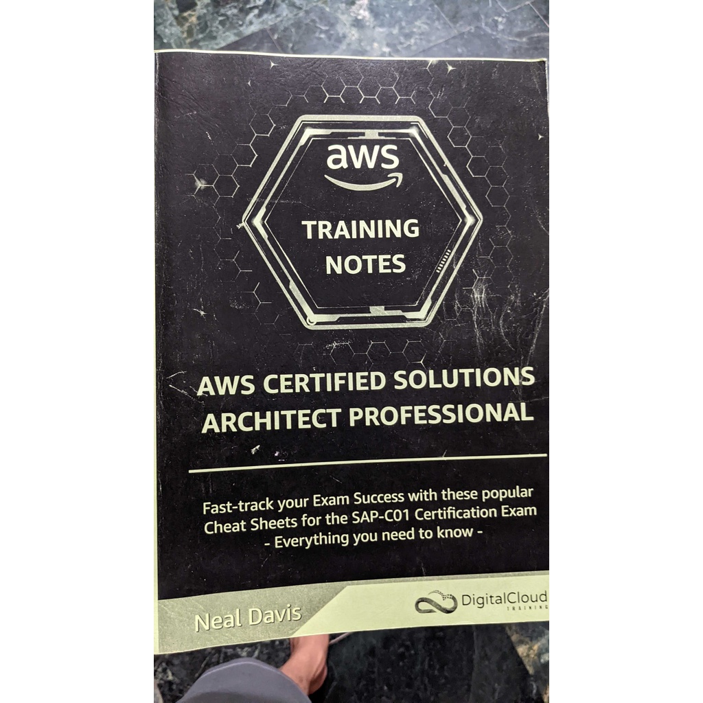 AWS certified solutions architect professional training note | 蝦皮購物