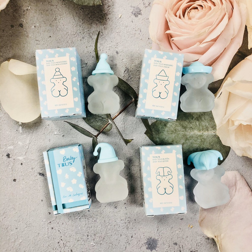 『WNP』TOUS BABY 淘氣小熊 寶寶淡香水 睡帽版/登山家/水手寶寶/小丑帽/粉紅寶貝 4.5ml | 蝦皮購物
