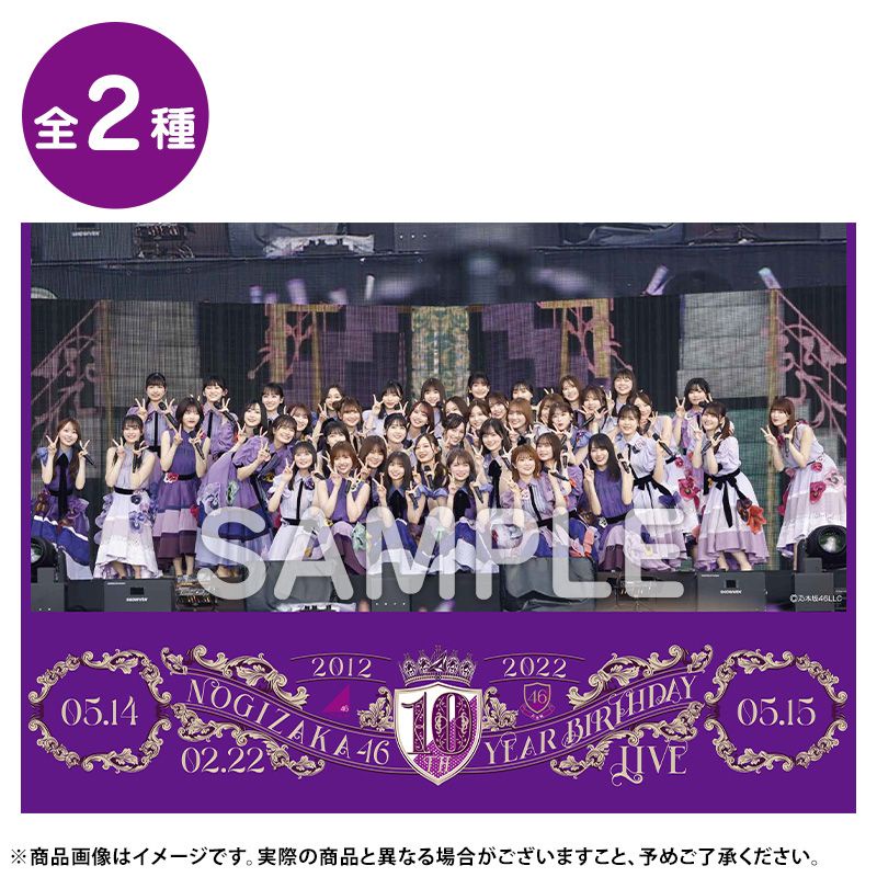 乃木坂46 演唱會 A3掛毯 10th Year Birthday 紀念商品【現貨】 蝦皮購物