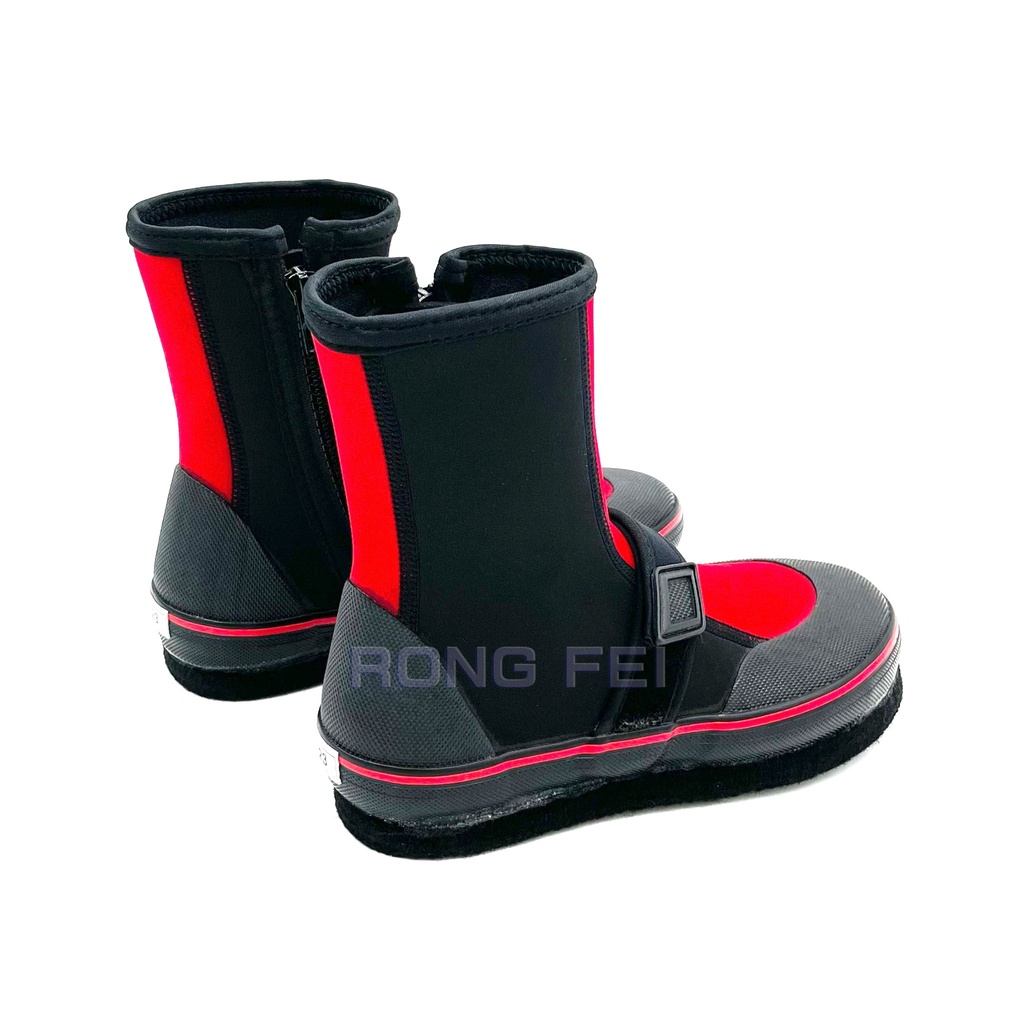 RongFei 防滑鞋（魔鬼氈黏扣）溯溪鞋 台灣製 潛水鞋 釣魚鞋 浮潛鞋 磯釣鞋 菜瓜布鞋 毛氈鞋 朔溪鞋 | 蝦皮購物