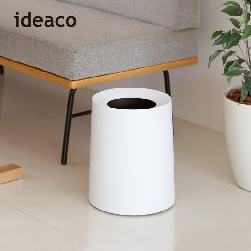 【日本IDEACO】圓形家用垃圾桶-11.4L | 蝦皮購物