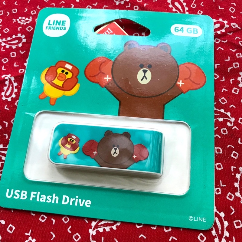 line friends usb 64G | 蝦皮購物