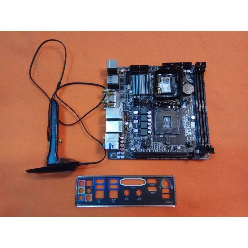 技嘉 Gigabyte H87N-WIFI 主板1150針 ITX 17*17 可上I7-4790K | 蝦皮購物