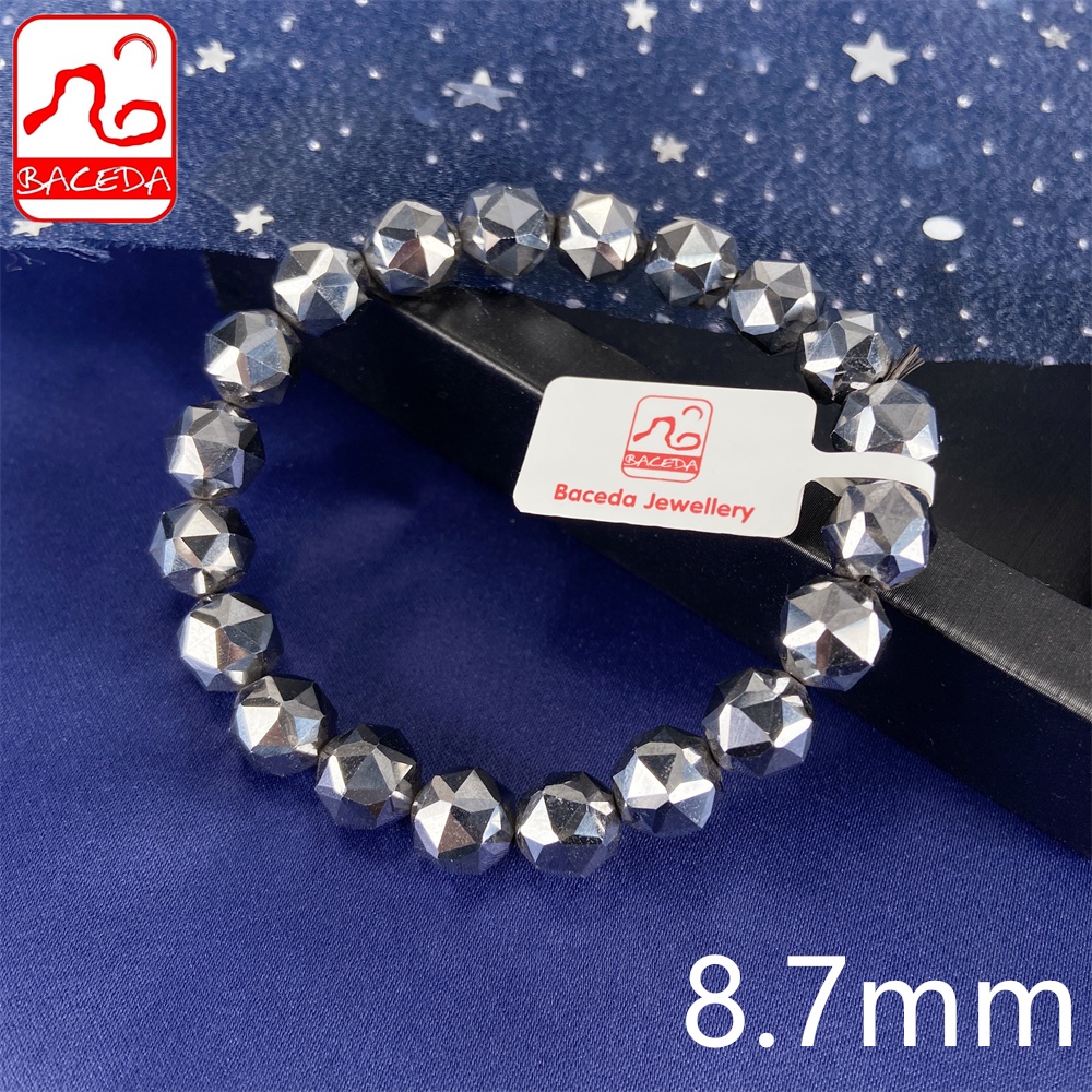 Baceda Crystals of Terahertz是一種可以幫助改善血流的石頭,刻面設計帶證書 | 蝦皮購物