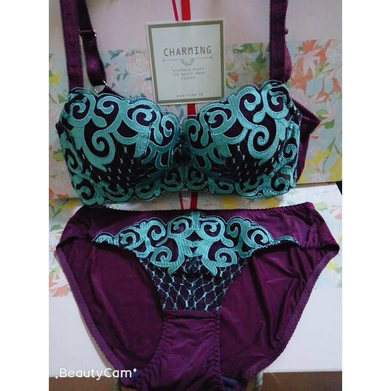 【換季精美內衣】華歌爾轉售QB4314C古典美75B=34B/80B=36B單內衣(MP紫) | 蝦皮購物