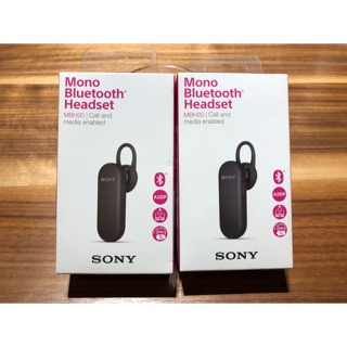 SONY MBH20 單聲道 藍芽耳機 黑 | 蝦皮購物