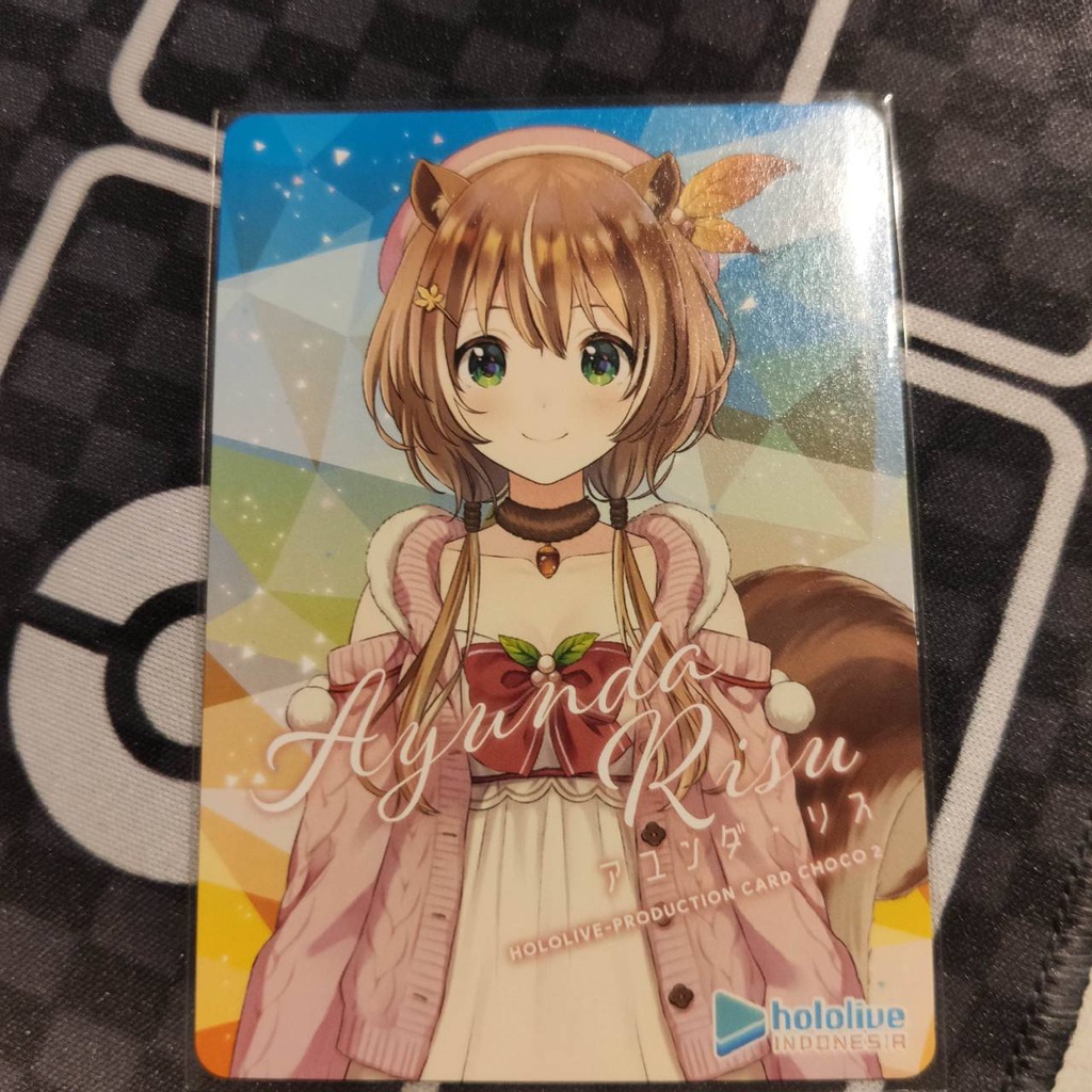 Hololive Card Choco 巧克力卡片 第二彈 Ayunda Risu | 蝦皮購物