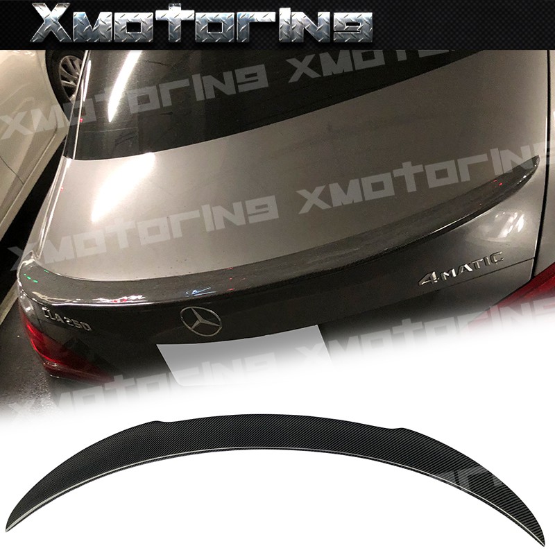 XM 13-17 W117 CLA 四門房車專用 碳纖維 KP款尾翼 碳纖維 | 蝦皮購物