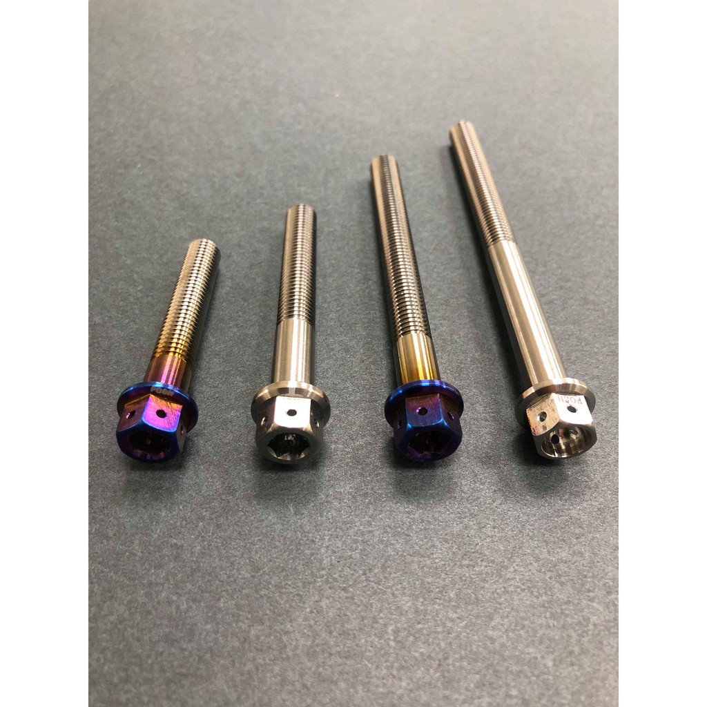 POSH 鈦合金螺絲M8系列 內外六角 M8x50/M8x50反牙/M8x65/M8x90/M8x110/後視鏡螺絲 | 蝦皮購物