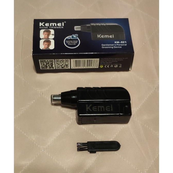 【現貨+快速出貨】全新 KEMEI 鼻毛機（型號:KM-021）鼻毛刀 電動修鼻毛機 電動鼻毛器 電動鼻毛刀 修剪鼻毛機 | 蝦皮購物