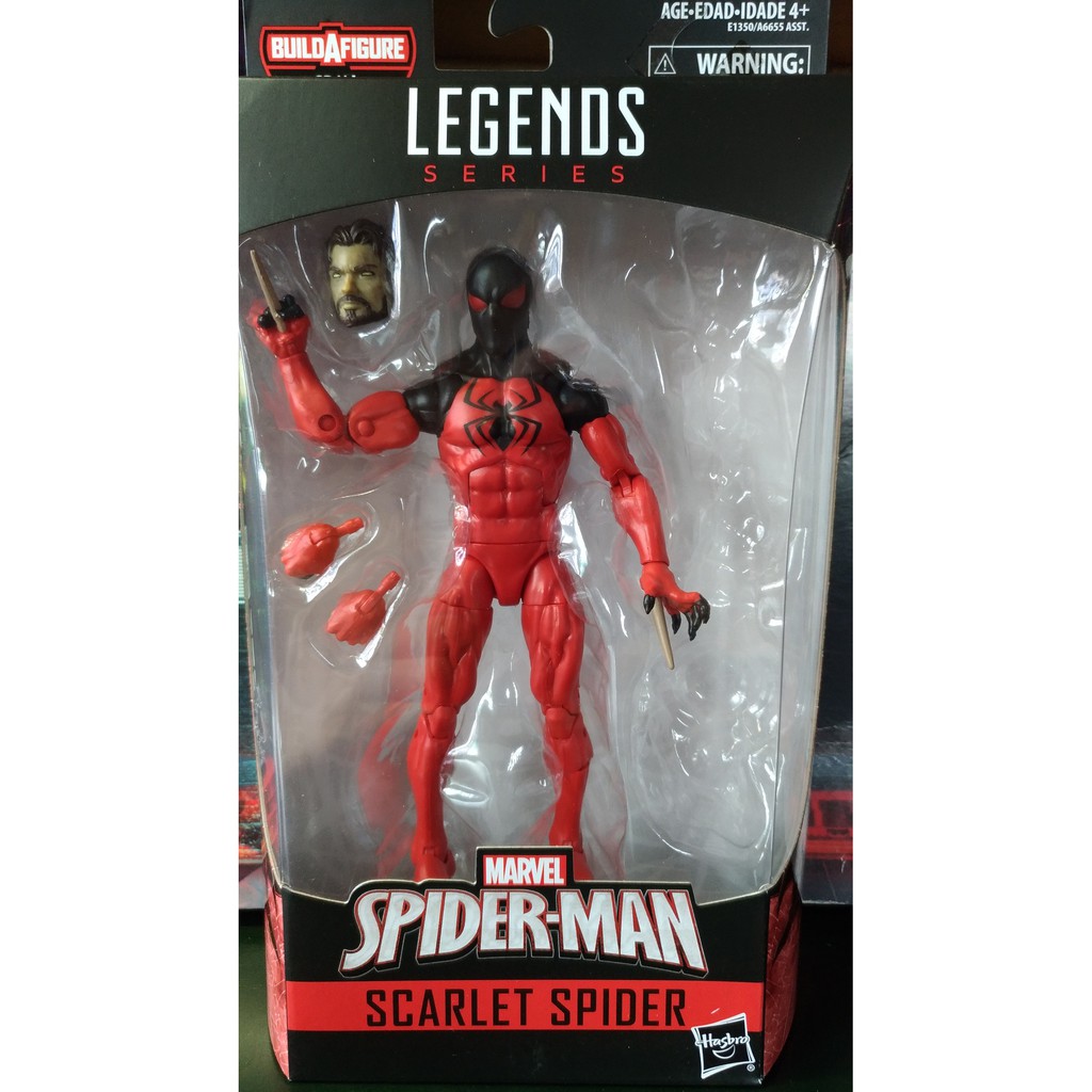 Marvel Legends 2018年 SP//DR 系列: Scarlet Spider 猩紅蜘蛛人 (不含BAF) | 蝦皮購物