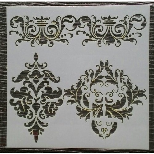 ★好玩家創意館★T833 進口型染板~古典花紋，SCP-6048 | 蝦皮購物