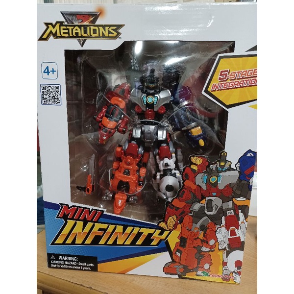 【全新正版現貨】young toys 鋼鐵防衛隊 METALIONS 迷你 無限 5合1 機器戰士男孩最愛機器戰士 | 蝦皮購物