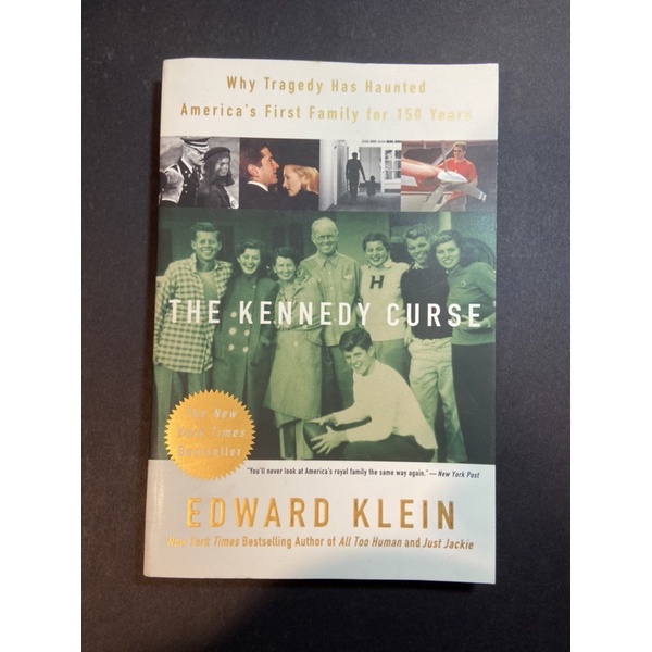 英文原文書《甘迺迪悲劇The Kennedy Curse》 | 蝦皮購物